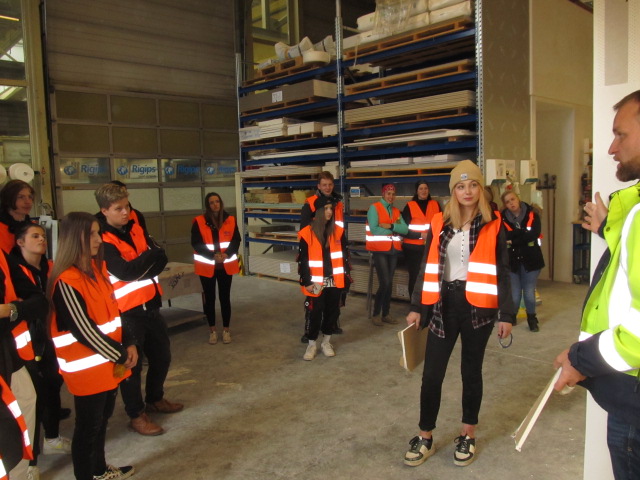Exkursion zur Firma Rigips - LBS Tamsweg
